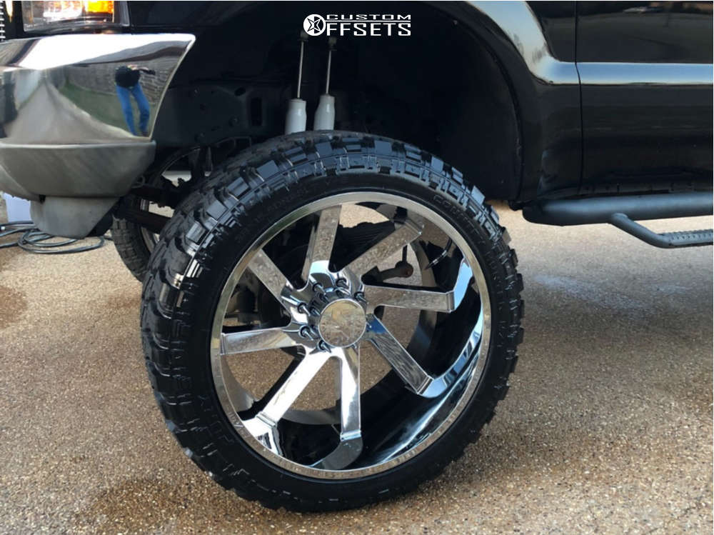 2004 Ford F-250 Super Duty with 26x14 -81 ARKON OFF-ROAD Lincoln and 38 ...