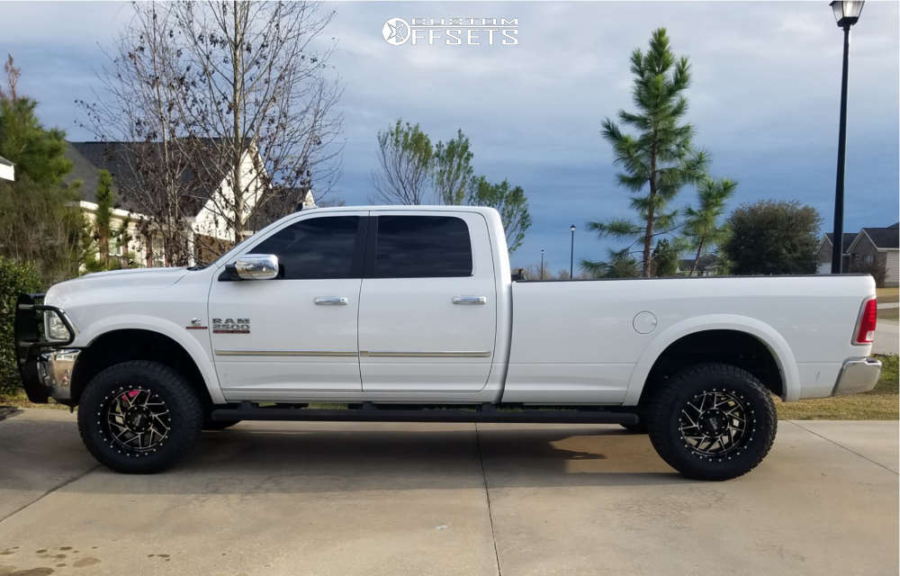 2016 Ram 2500 with 20x10 -18 Moto Metal Mo985 and 285/65R20 Falken ...