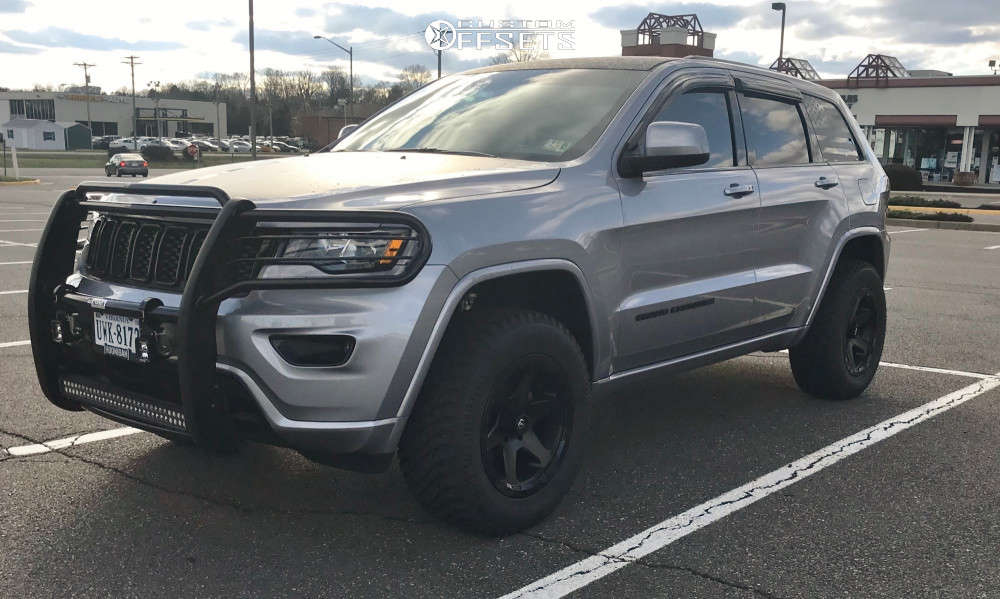 2018 Jeep Grand Cherokee with 18x9 1 Fuel Ripper and 285/60R18 Atturo ...
