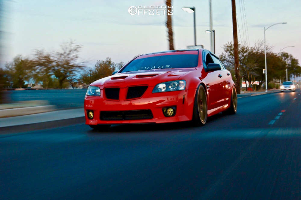 2009 Pontiac G8 with 19x8.5 40 XXR 559 and 255/35R19 Federal 595 Rs-rr ...