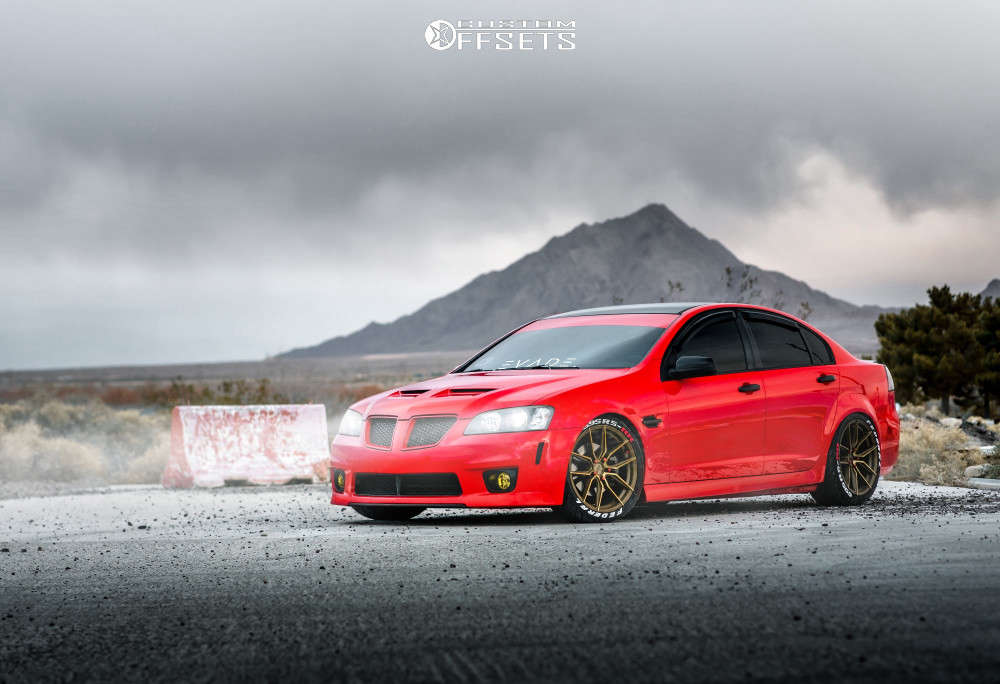 2009 Pontiac G8 with 19x8.5 40 XXR 559 and 255/35R19 Federal 595 Rs-rr ...