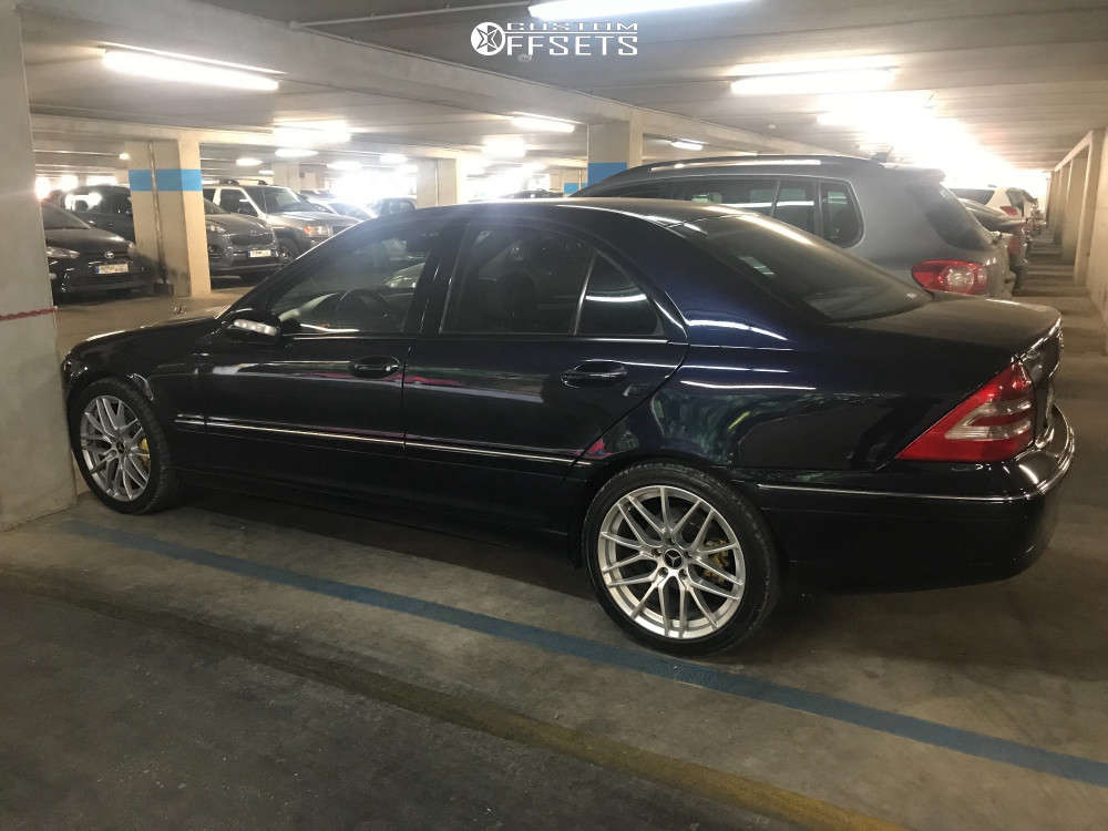 2001 Mercedes-Benz C240 with 18x8 32 Breyton Fascinate and 245/40R18 ...