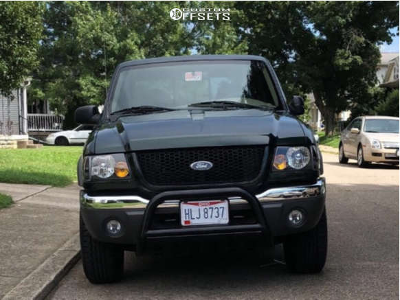 2002 Ford Ranger with 16x8 Pro Comp 31 and 225/75R16 Goodyear Wrangler ...