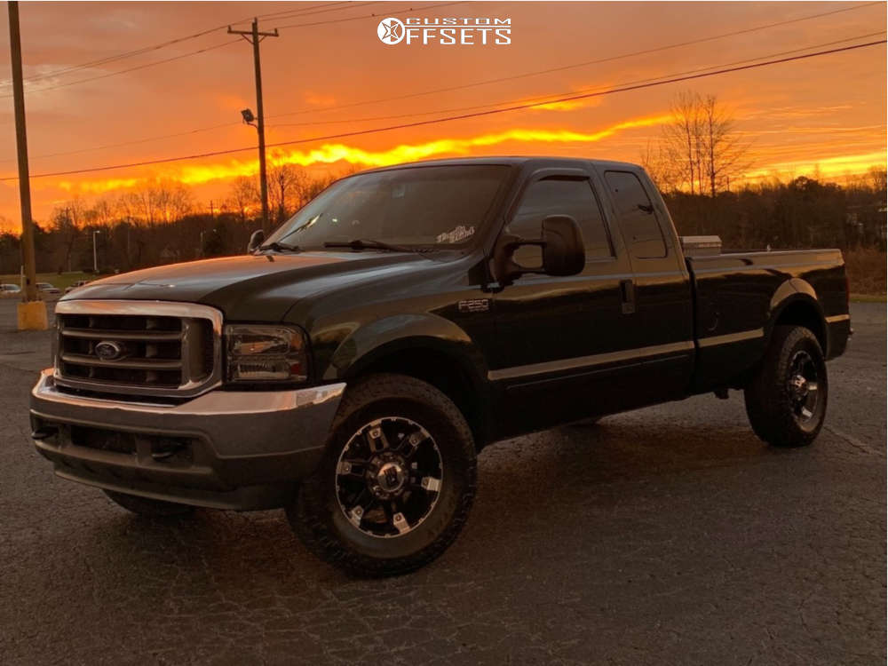 2001 Ford F-250 Super Duty with 18x9 18 XD Spy and 275/65R18 Toyo Tires ...
