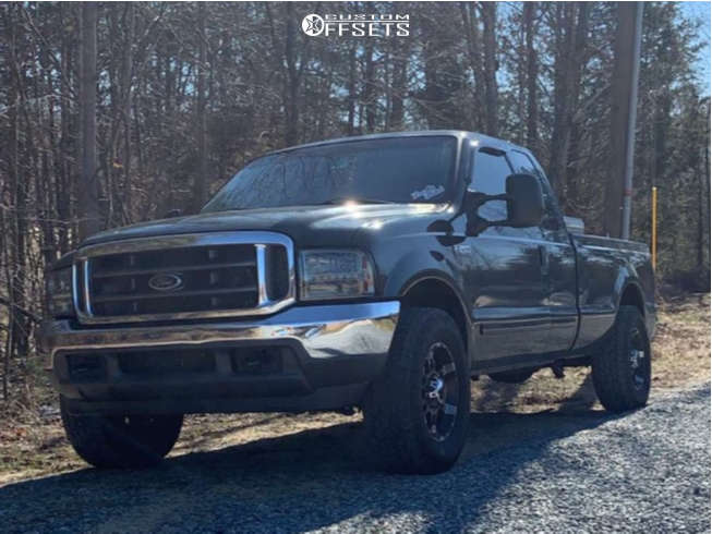 2001 Ford F-250 Super Duty with 18x9 18 XD Spy and 275/65R18 Toyo Tires ...