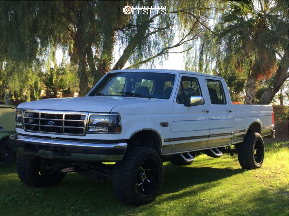 1996 Ford F-250 with 20x12 -51 Vision Prowler and 33/12.5R20 Road One ...