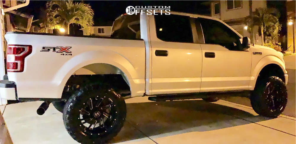 2018 Ford F-150 with 20x10 -19 Hostile Stryker and 35/12.5R20 Red Dirt ...