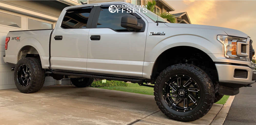 2018 Ford F-150 with 20x10 -19 Hostile Stryker and 35/12.5R20 Red Dirt ...