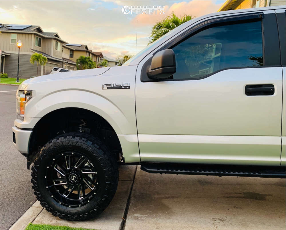 2018 Ford F-150 with 20x10 -19 Hostile Stryker and 35/12.5R20 Red Dirt ...