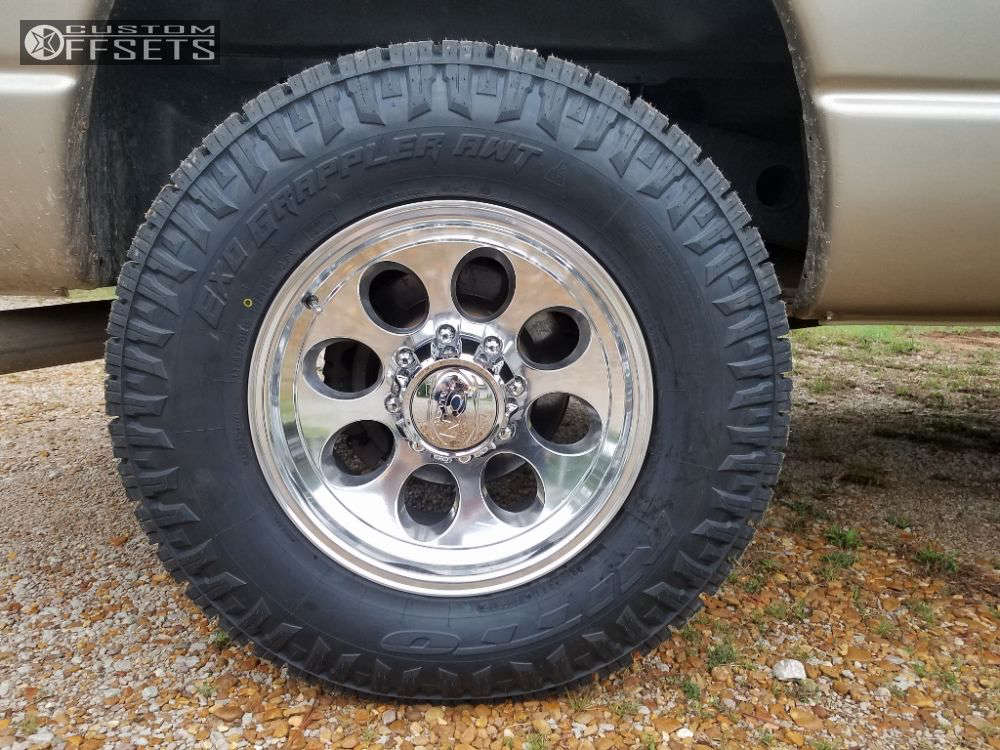 2005 Dodge Ram 2500 with 18x9 0 Alloy Ion Style 171 and 285/70R18 Nitto ...