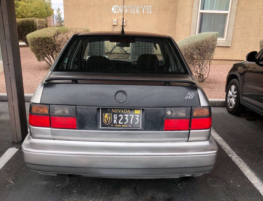 1998 Volkswagen Jetta with 18x7.5 40 VCT V74 and 215/35R18 Westlake ...