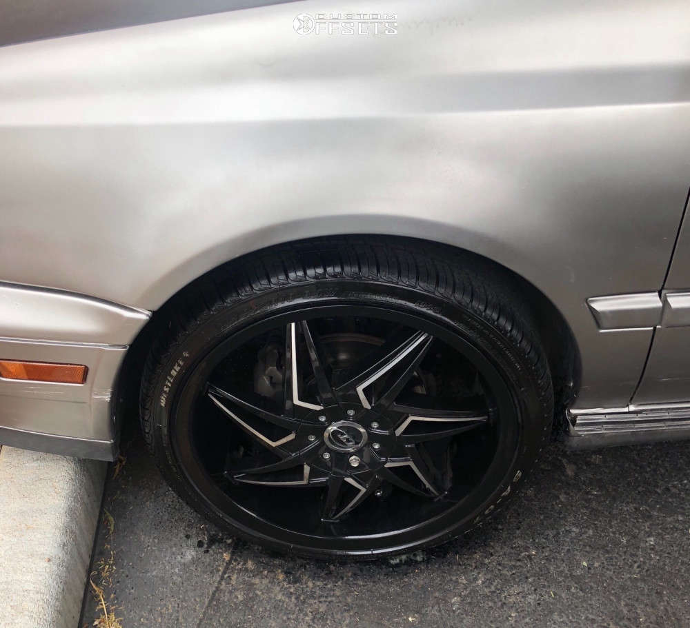 1998 Volkswagen Jetta with 18x7.5 40 VCT V74 and 215/35R18 Westlake ...