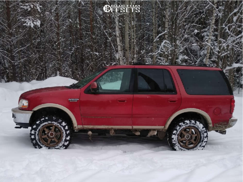 1997 Ford Expedition with 18x9.5 20 Volk Te37 and 35/12.5R18 Goodyear ...