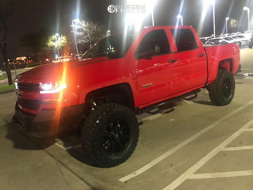2018 Chevrolet Silverado 1500 with 20x9 1 Fuel Coupler and 37/12.5R20 ...