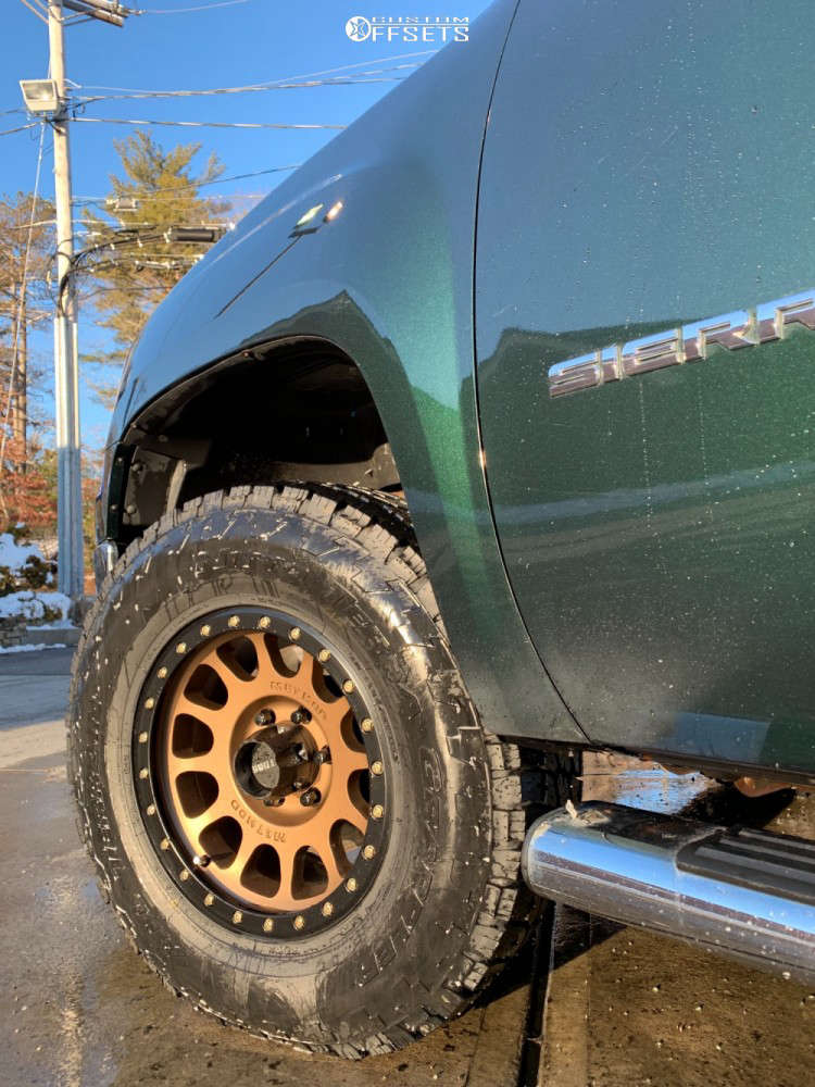 2012 GMC Sierra 1500 with 17x8.5 0 Method Nv and 285/70R17 Nitto Terra ...