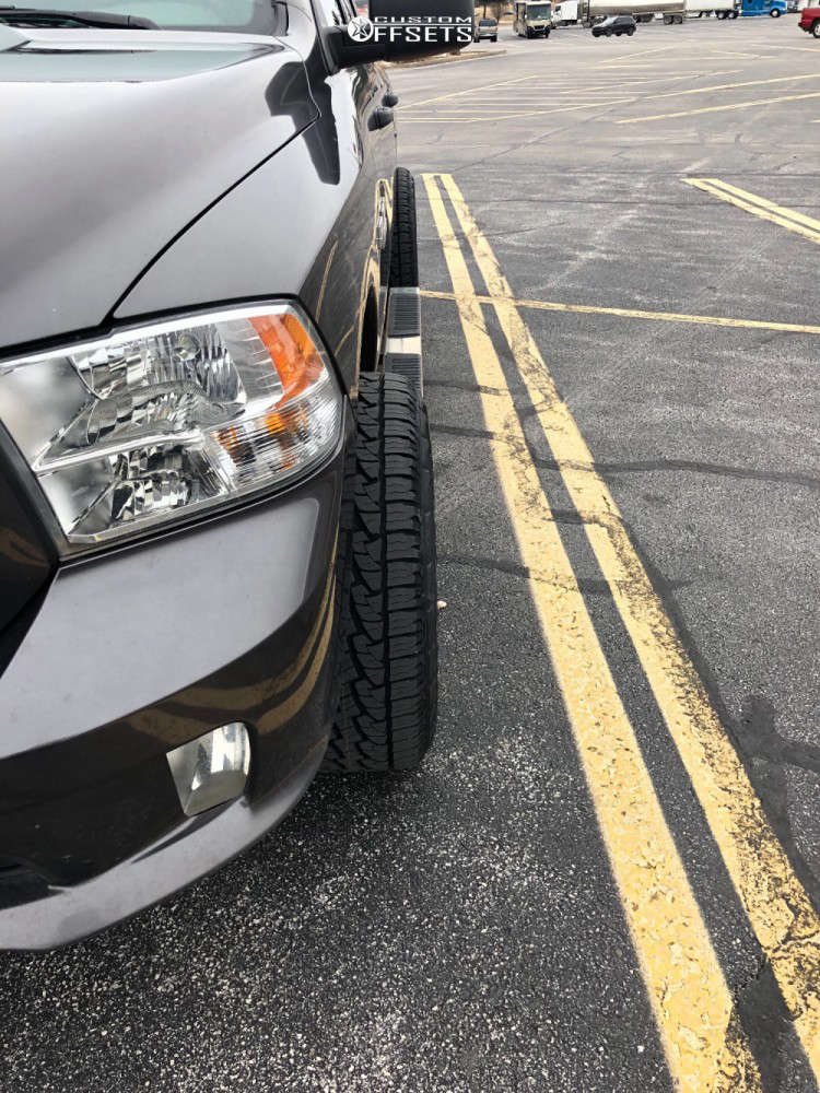 2017 Ram 1500 with 20x12 -44 RBP 87r and 305/55R20 Nexen Roadian At Pro ...