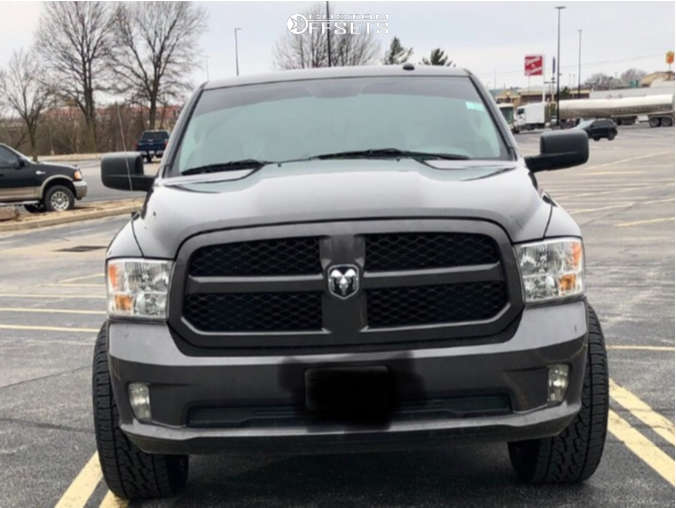 2017 Ram 1500 with 20x12 -44 RBP 87r and 305/55R20 Nexen Roadian At Pro ...