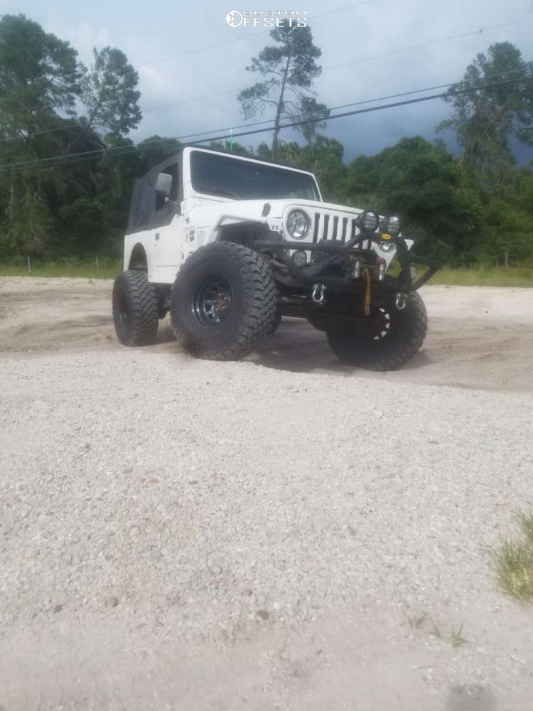 1997 Jeep TJ with 15x10 -38 American Racing Ar-767 and 35/12.5R15 ...