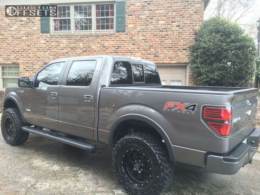 2013 Ford F-150 with 18x9 0 BMF Novakane and 35/12.5R18 Nitto Trail ...