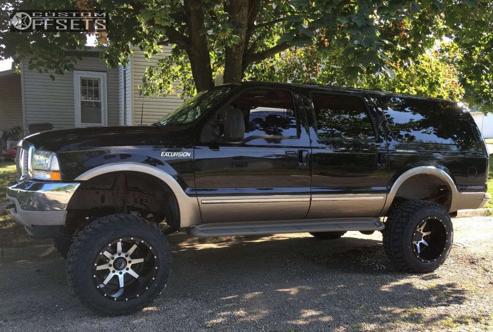 2002 Ford Excursion with 20x14 -76 Fuel Maverick D537 and 35/12.5R20 ...