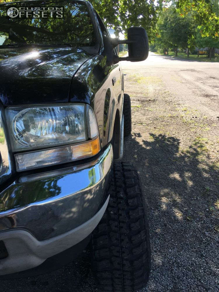 2002 Ford Excursion with 20x14 -76 Fuel Maverick D537 and 35/12.5R20 ...