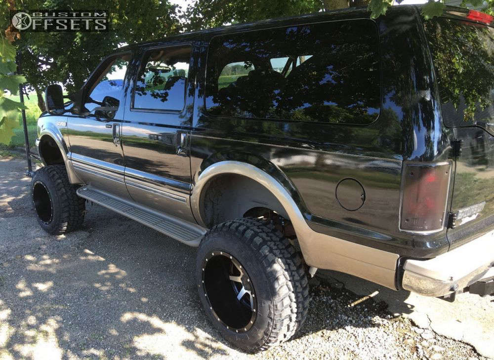 2002 Ford Excursion with 20x14 -76 Fuel Maverick D537 and 35/12.5R20 ...