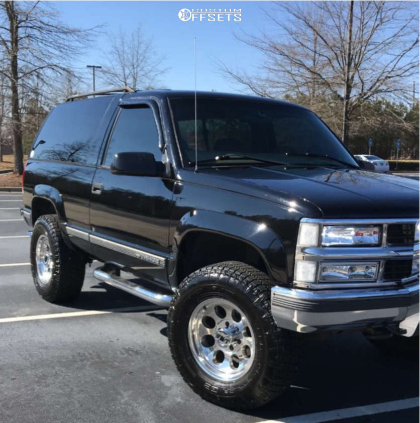 1999 Chevrolet Tahoe with 17x9 -12 Mickey Thompson Classic Iii and 295 ...