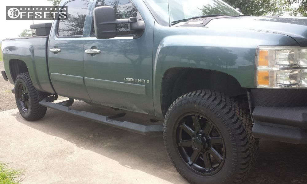 2008 Chevrolet Silverado 2500 HD with 20x9 18 Ultra Crusher and 275 ...
