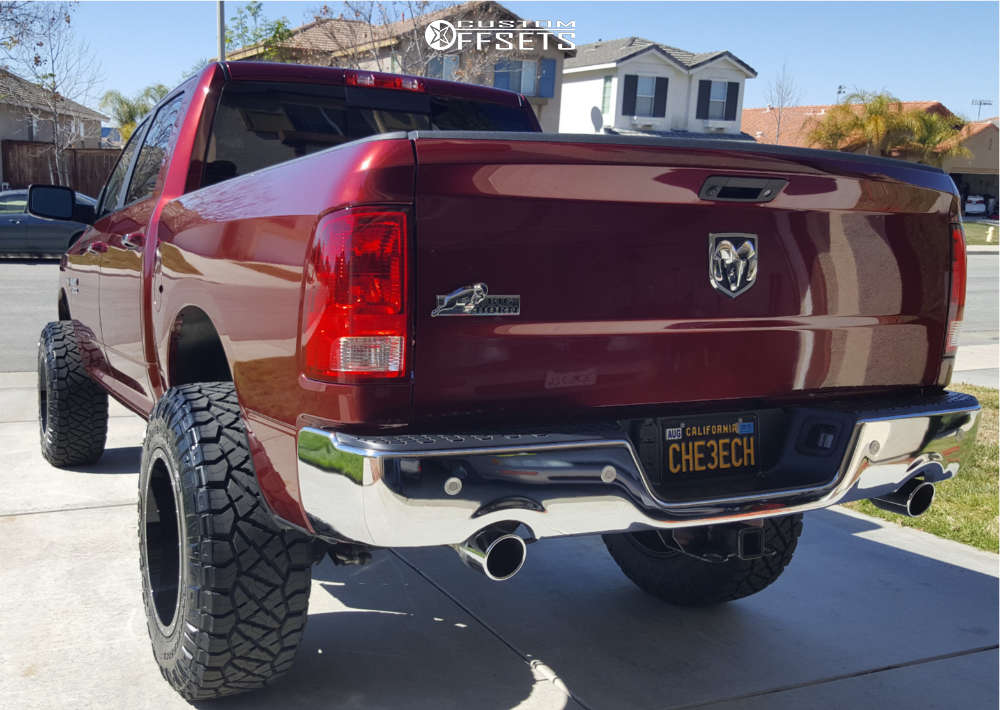2018 Ram 1500 with 20x12 -44 RBP 87r and 37/12.5R20 Nitto Ridge ...