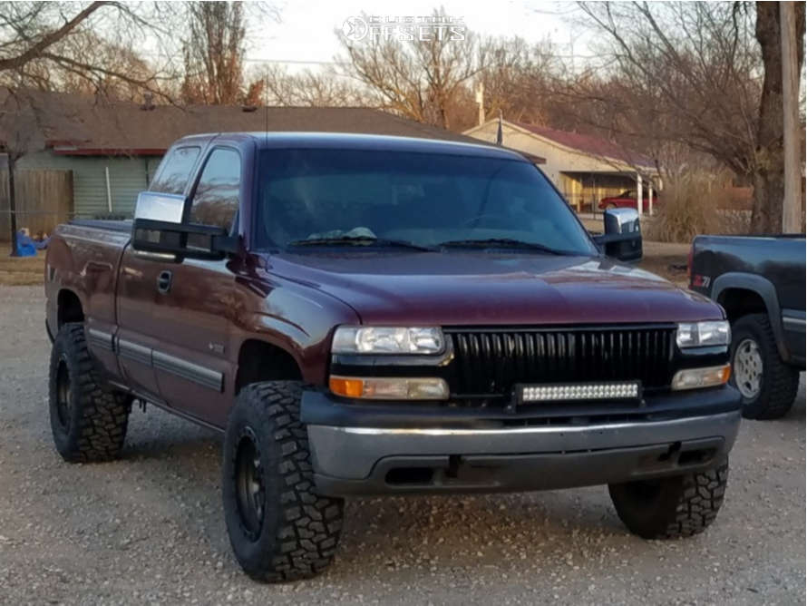 2001 Chevrolet Silverado 1500 with 17x9 -12 American Racing ATX Ax201 ...