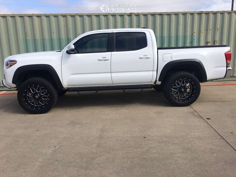 2017 Toyota Tacoma with 20x9 18 XD Xd820 and 285/55R20 Toyo Tires Open ...