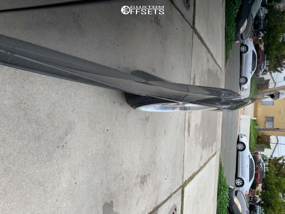 2015 Lexus IS250 with 19x9 28 Weds Vishunu and 225/25R19 Delinte D7 ...