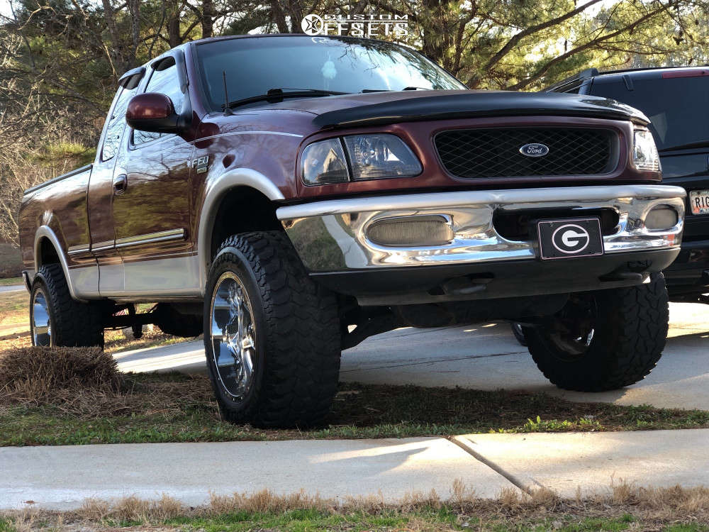 1998 Ford F-150 with 20x12 -44 Fuel Maverick and 35/12.5R20 Firestone ...