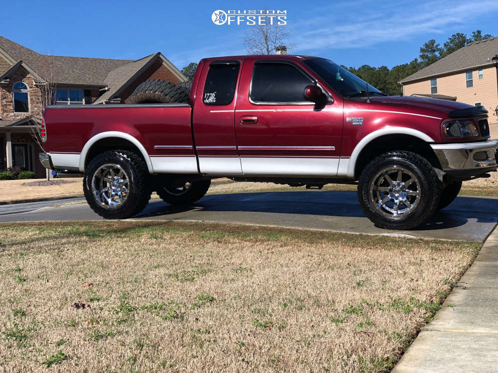 1998 Ford F-150 with 20x12 -44 Fuel Maverick and 35/12.5R20 Firestone ...