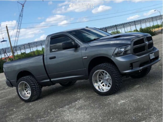 2013 Ram 1500 with 22x14 -73 American Force Evo Ss and 355/40R22 Nitto ...