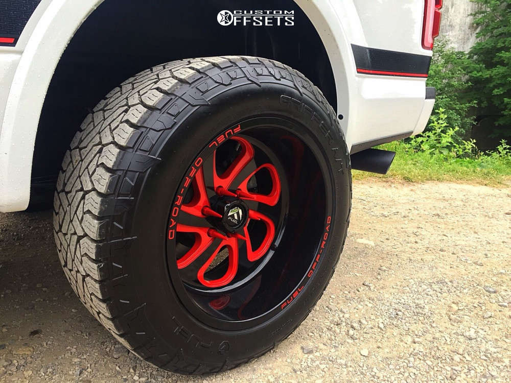 2016 Ford F-150 with 20x12 -43 Fuel Flow and 305/55R20 Fuel Gripper A/t ...
