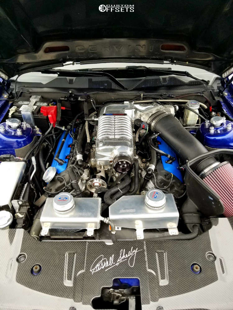 2014 Ford Mustang with 19x8 35 American Muscle Gt500 Style and 255 ...