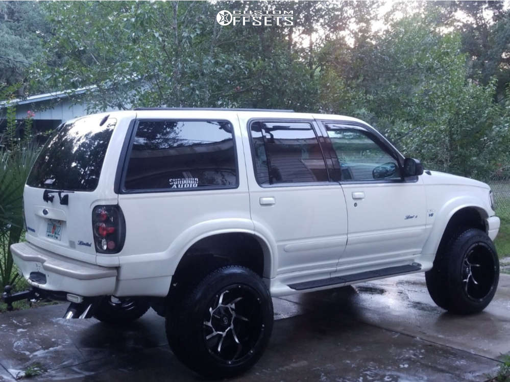 1999 Ford Explorer with 20x12 -51 Vision Prowler and 285/55R20 Atturo ...