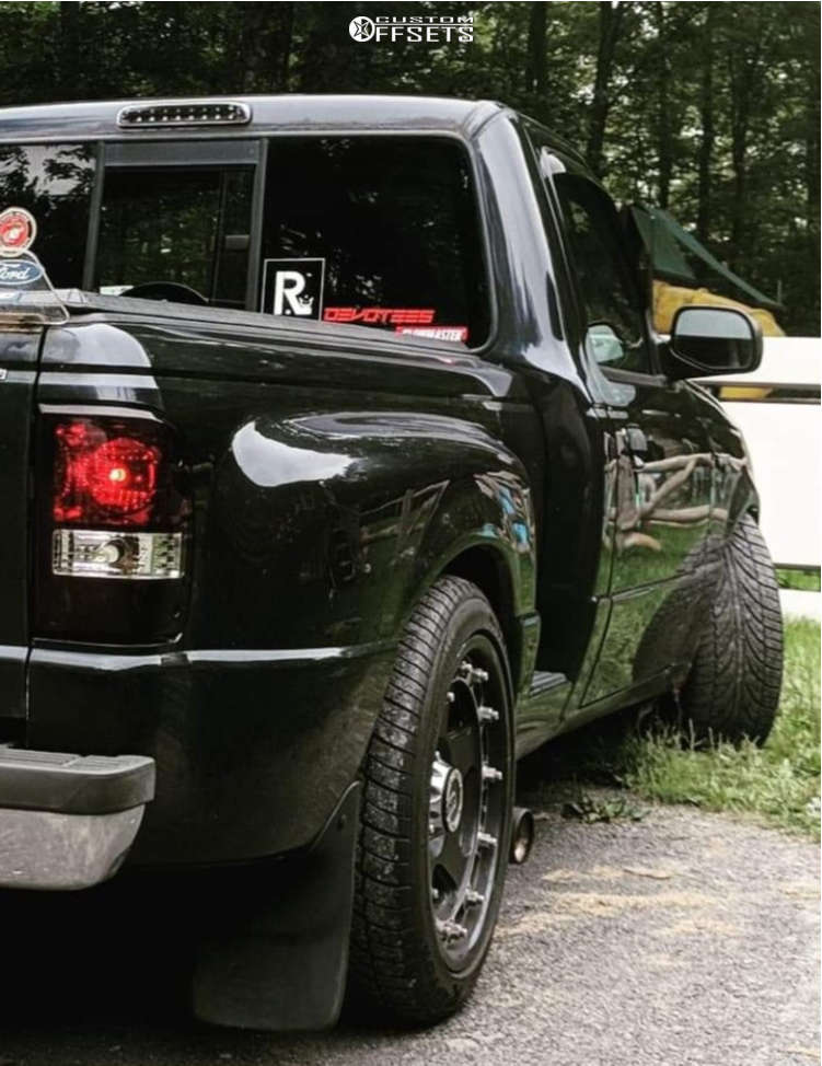2002 Ford Ranger with 18x9 20 Mamba M4 and 245/45R18 Riken Raptor and ...