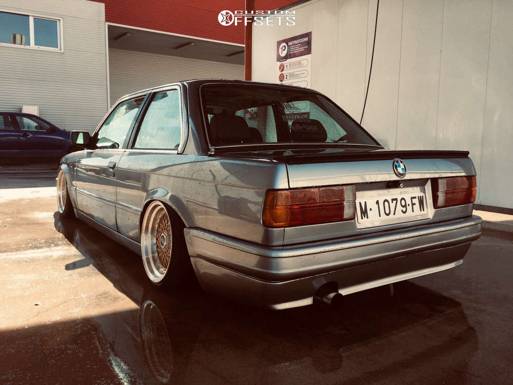 1984 BMW 325is with 16x9 20 Dare Rs and 195/30R16 Bridgestone Potenza ...