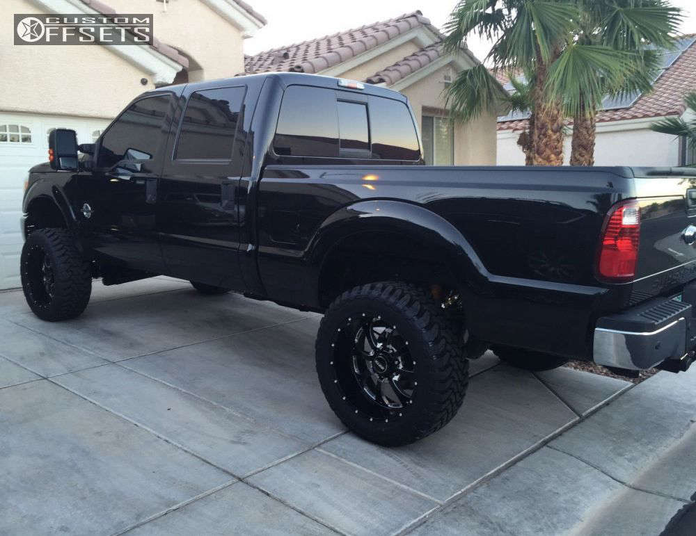 2015 Ford F-250 Super Duty with 22x10.5 -25 Sota Novakane and 35/12.5R22 Toyo Tires Open Country ...