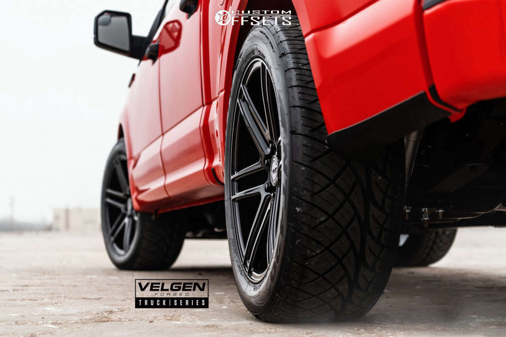 2018 Ford F-150 with 22x10 30 Velgen Vft6 and 305/45R22 Nitto NT420V ...