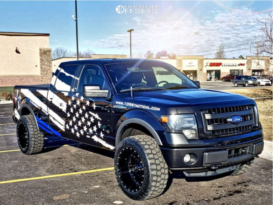 2014 Ford F-150 with 22x12 -44 RBP 87r and 35/12.5R22 Ironman All ...