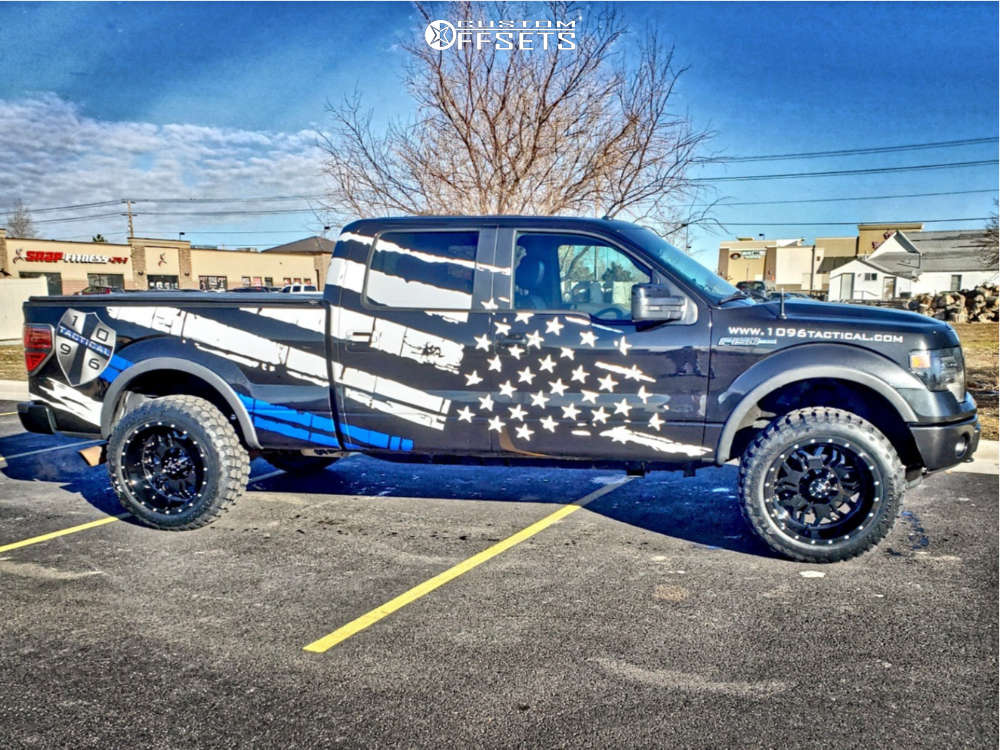 2014 Ford F-150 with 22x12 -44 RBP 87r and 35/12.5R22 Ironman All ...