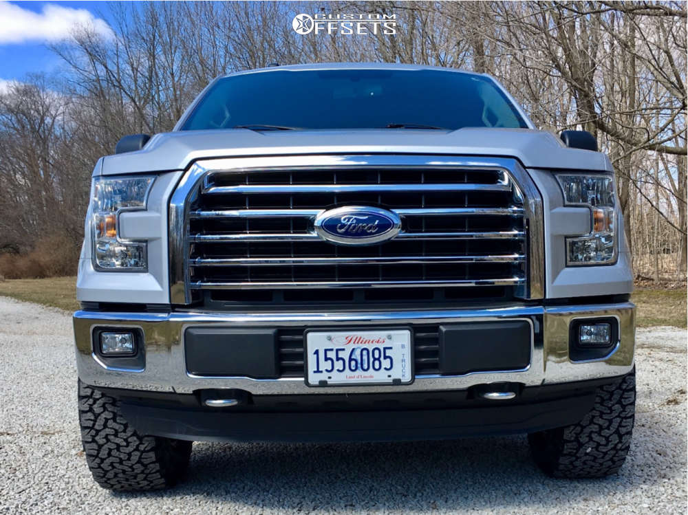 2016 Ford F-150 with 18x9 18 Ultra Hunter and 305/65R18 BFGoodrich All Terrain Ta Ko2 and ...