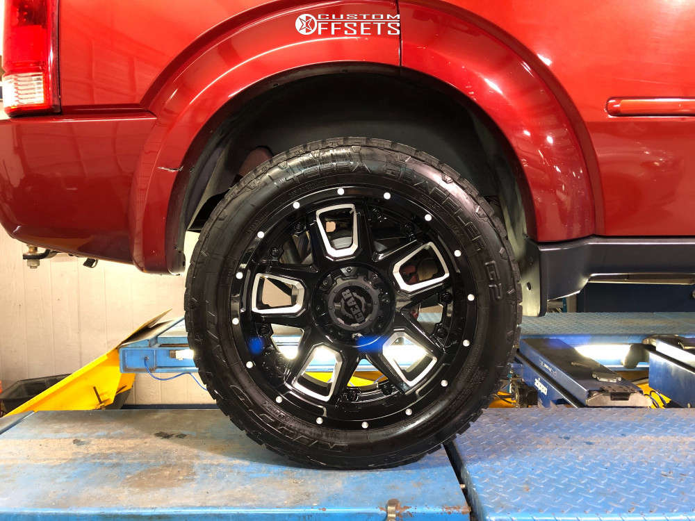 2011 Dodge Nitro with 20x9 Gear Off-Road Armor and 265/50R20 Nitto ...