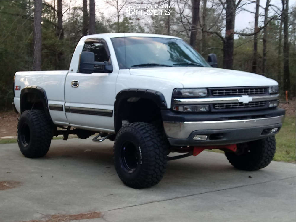 1999 Chevrolet Silverado 1500 with 15x12 -83 Bart Wheels Super Trucker ...