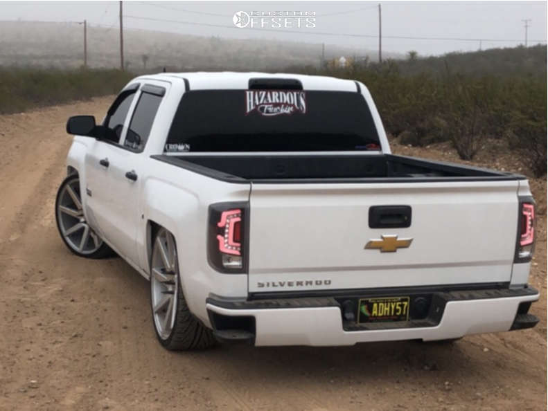 Dropped Chevy Silverado