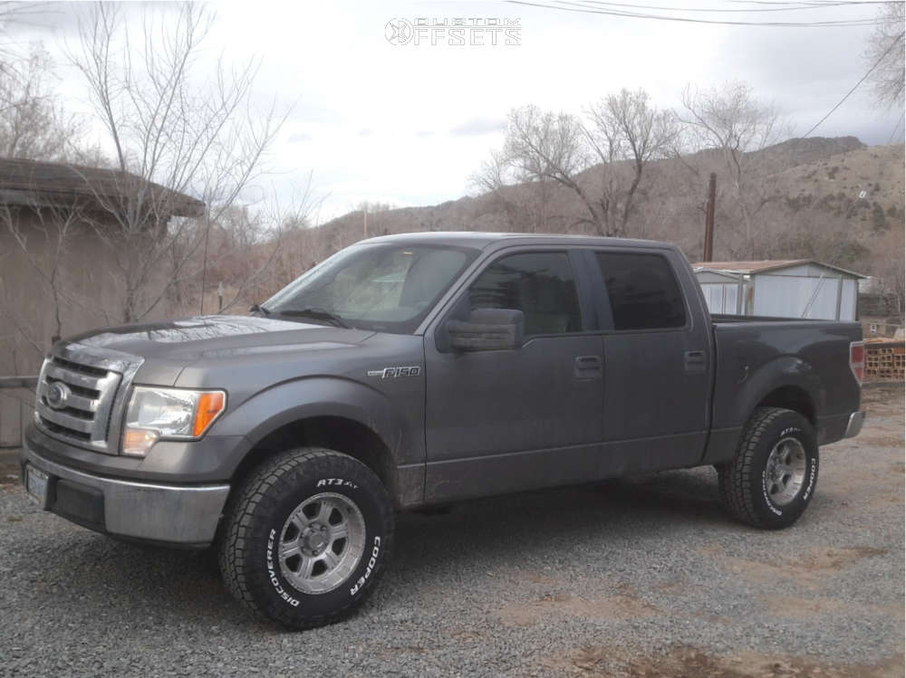 2010 Ford F-150 with 17x9 -6 Pro Comp Series 89 and 285/70R17 Cooper ...