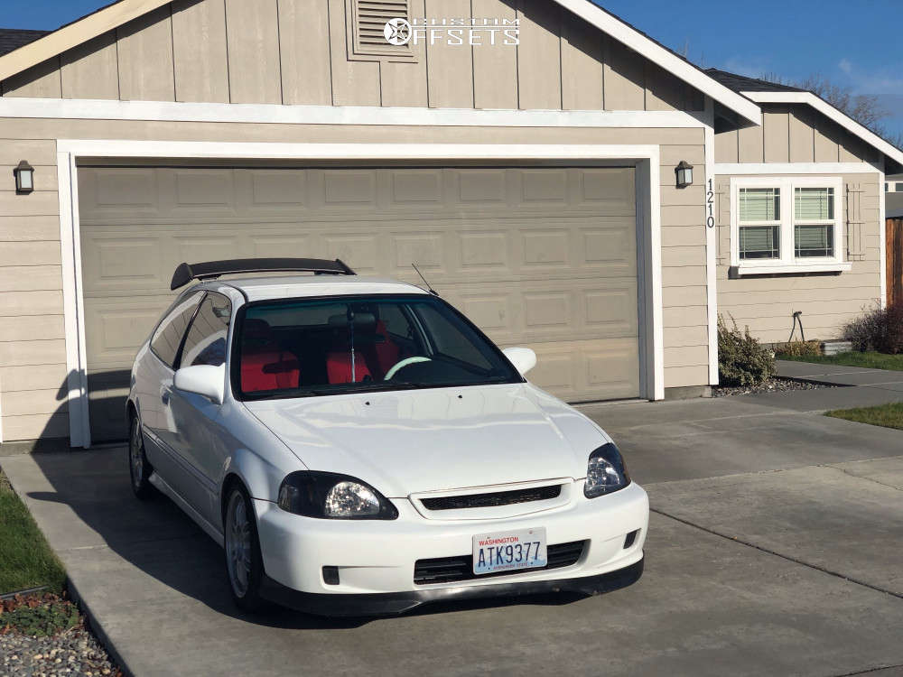 2000 Honda Civic Si White